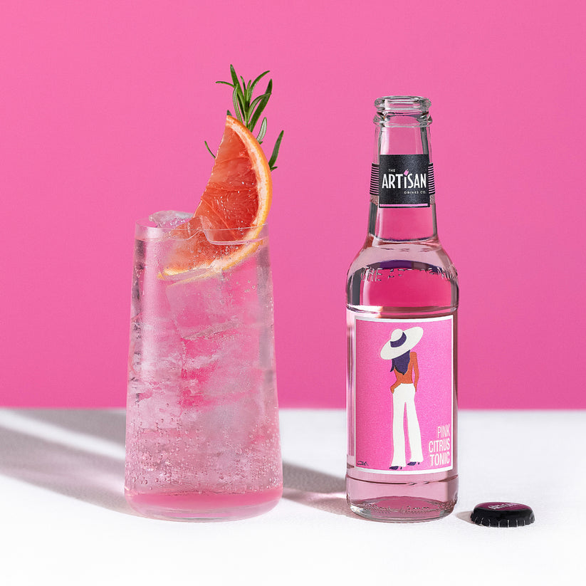 Pink Citrus Tonic - Flavoured Tonic Water – Artisan Drinks UK